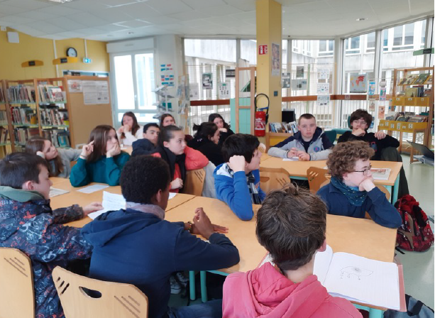 Le collège Michelet accueille Ouest france - Collège Michelet